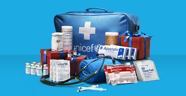 Tarjetas solidarias | Regalo Azul UNICEF